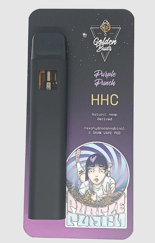 Golden Buds HHC Pen, super effective,great tasting disposable HHC Pens ...